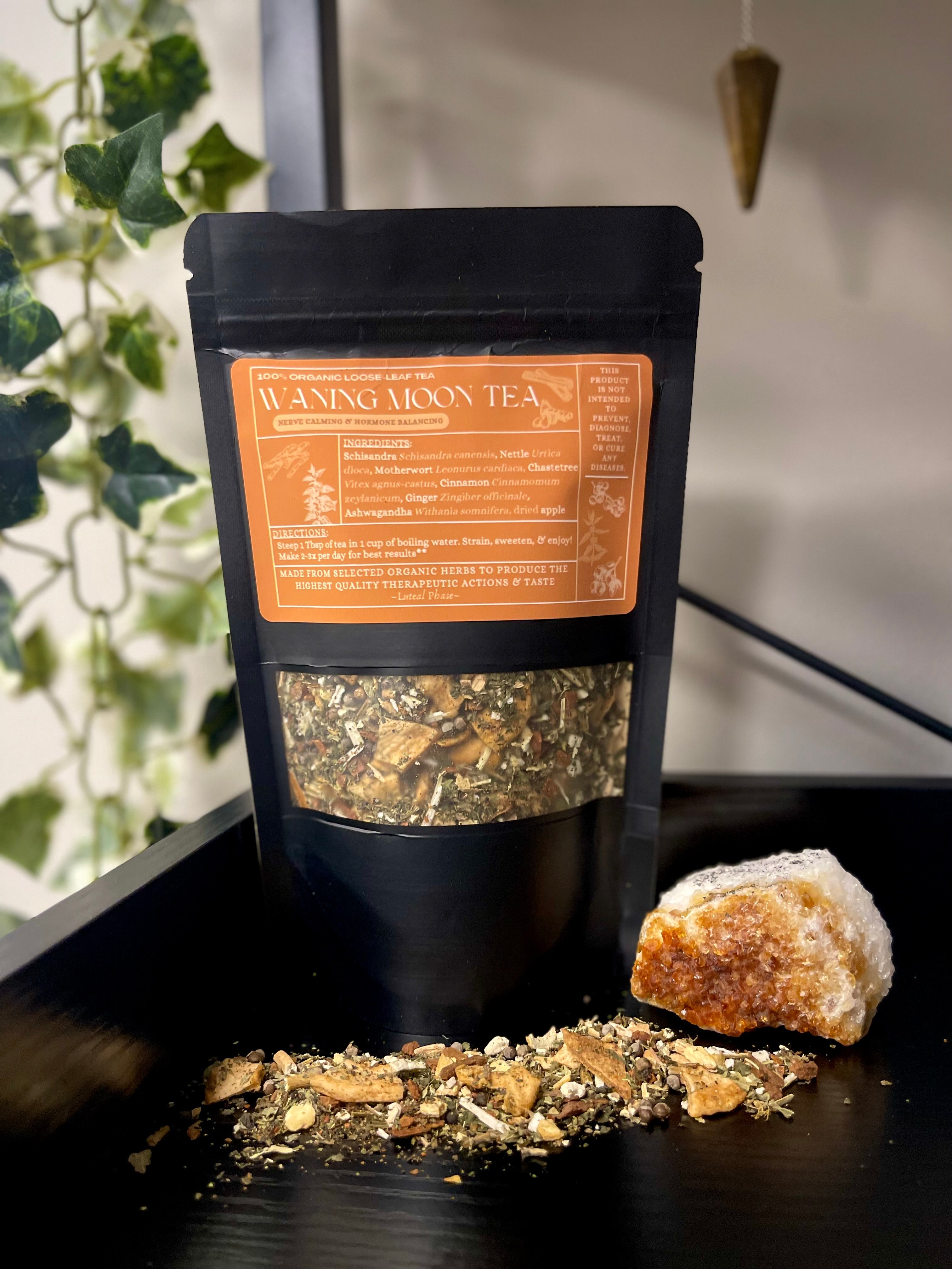 Waning Moon Tea ~ Luteal Phase – Walk The Earth Apothecary